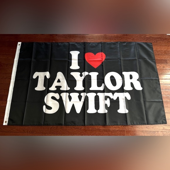 Wall Decor | Taylor Swift Flag 3x5 Ft I Love Taylor Flag Wall Decor New ...